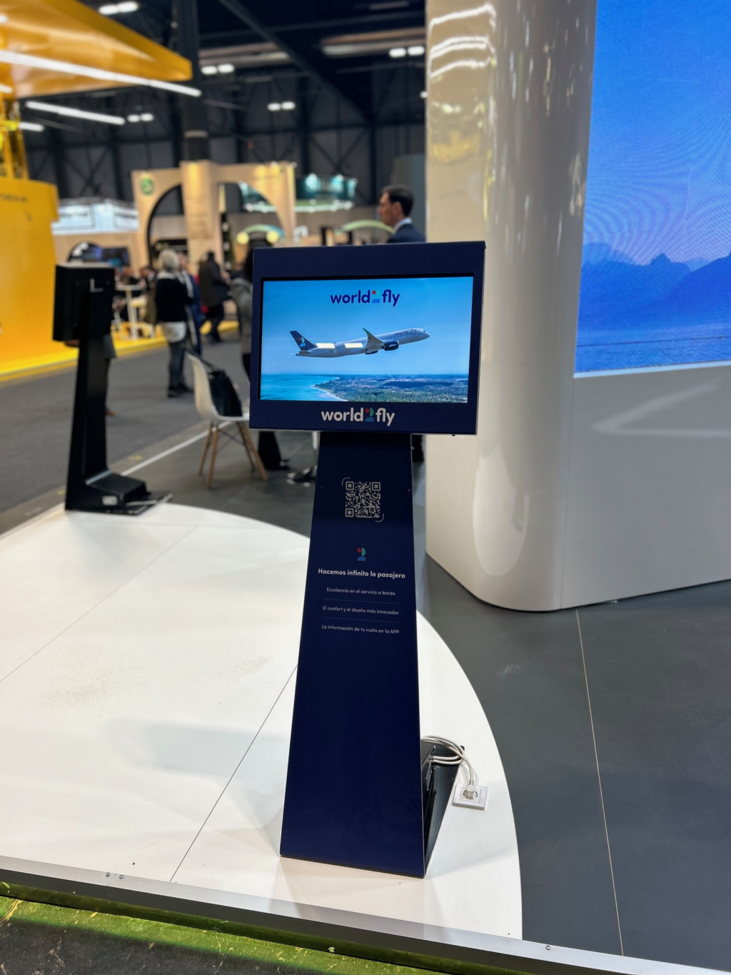 INTERNET KIOSKOS TÓTEM INTERACTIVO EN FITUR 2023